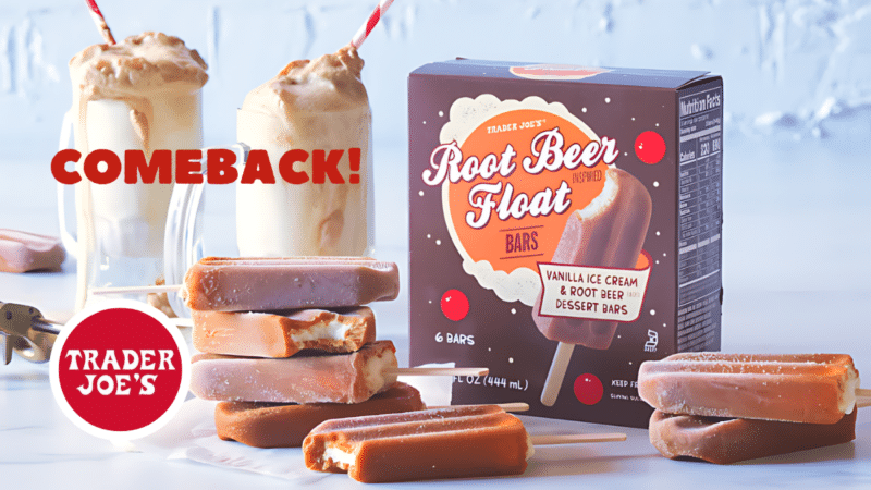 Trader Joe's Revives Popular Root Beer Float Ice Pops