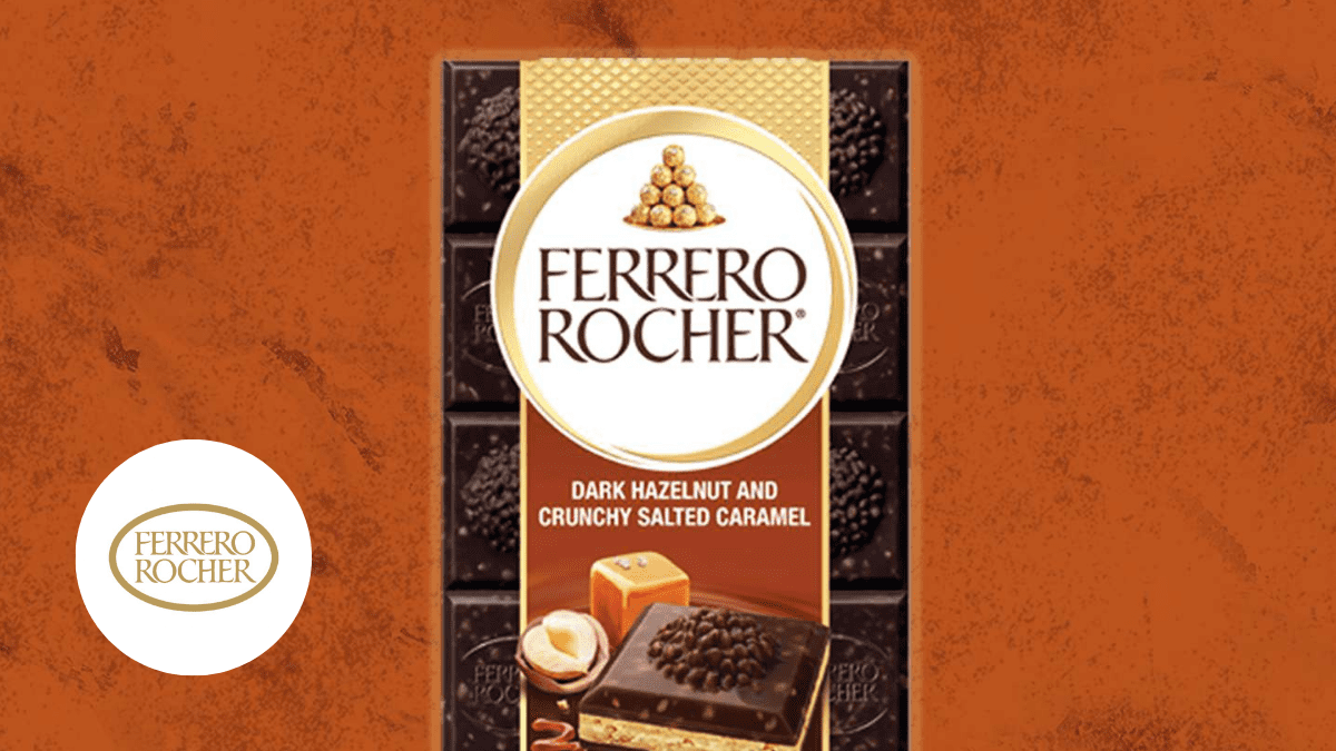 Sweet Surprise: Ferrero Rocher Drops New Dark Hazelnut Chocolate Bar