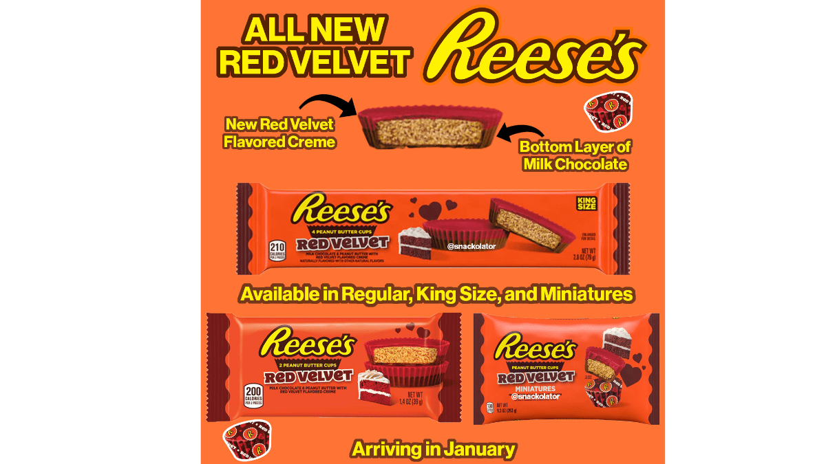Reese's Red Velvet is Launching Soon and Here's What to Expect