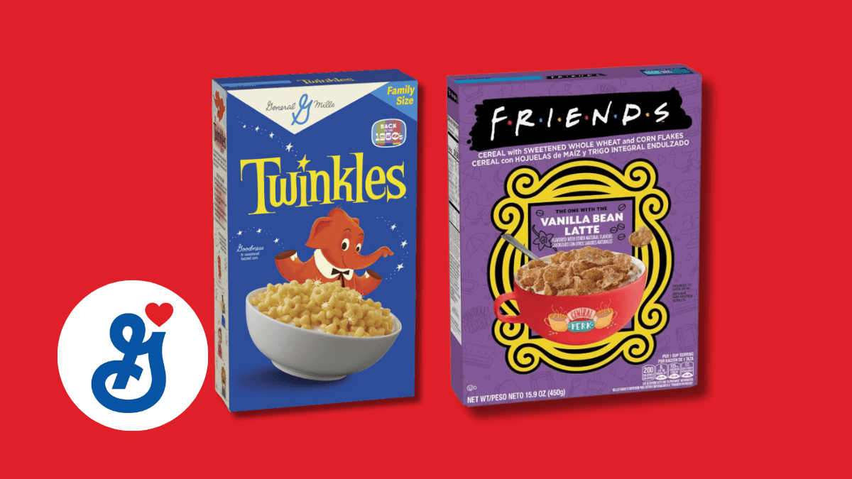 General Mills Revives Twinkles and Introduces Friends-Themed Cereal