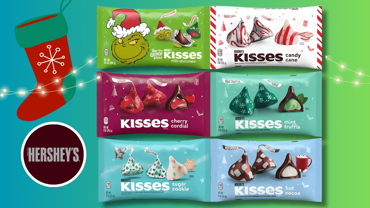 Hershey's KISSES Holiday Variations Are Finally Here