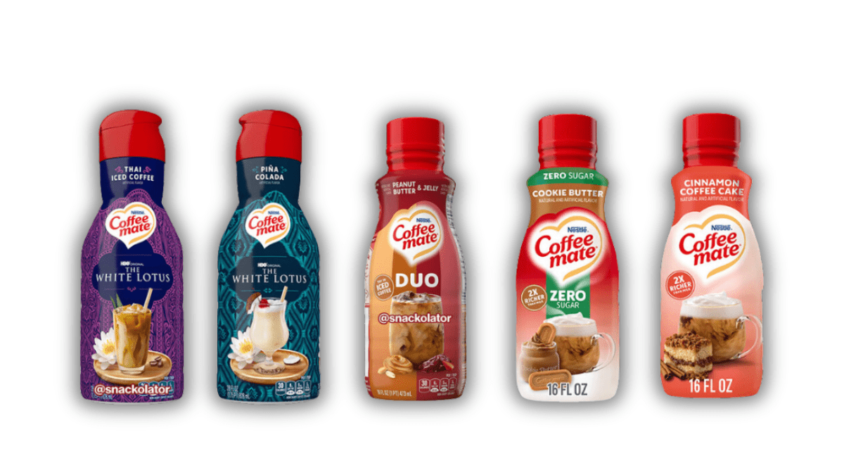 Must Try Coffee Creamers for 2025 from Coffee Mate, Starbucks, and More